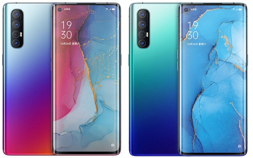 Reno 3 et Reno 3 pro, les nouveaux smartphones 5G d’Oppo